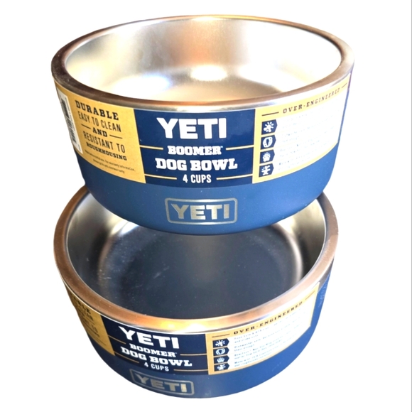 Yeti | Dog | Yeti Boomer 4 Cup Dog Bowl In Navy Nwt Set If 2 | Poshmark
